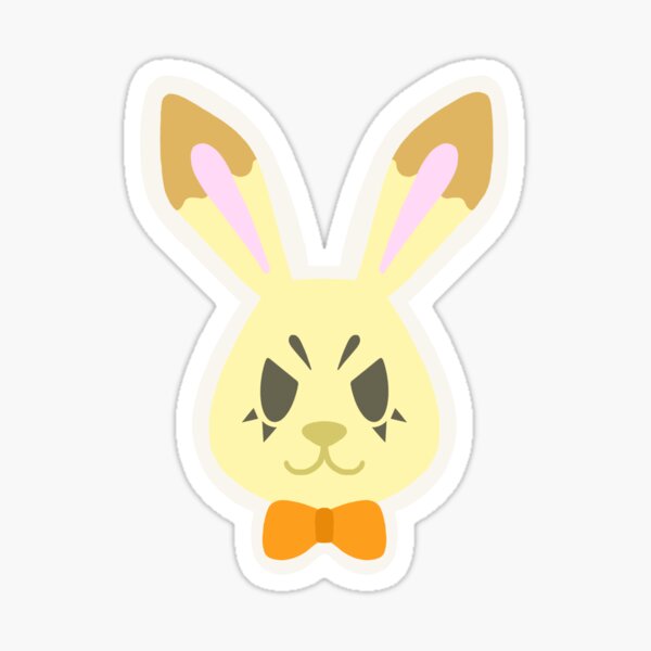 "Edgy bunny" Sticker by Maaya-ng | Redbubble