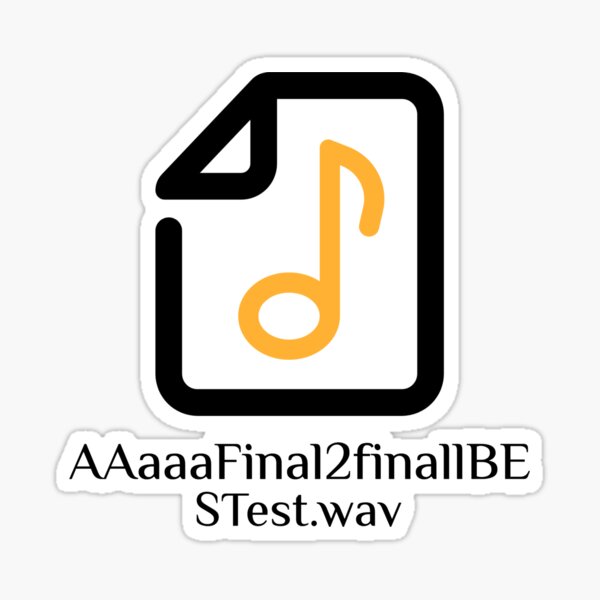 "Final Draft" Sticker for Sale by Crea-Teeve | Redbubble