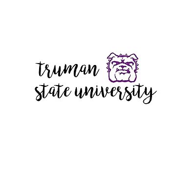 "Truman State Univeristy" Sticker for Sale by laurajoy16 | Redbubble