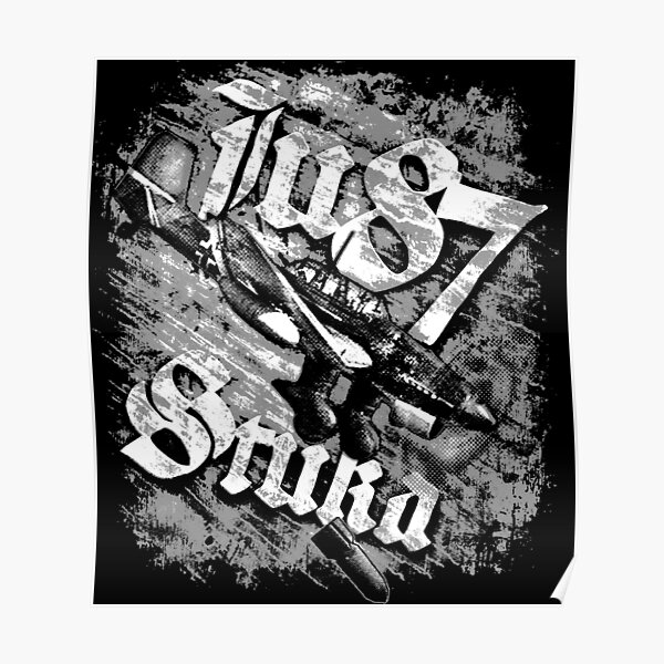 "Ju 87 Stuka" Poster for Sale by deathdagger | Redbubble