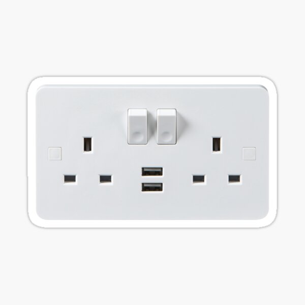 "socket" Sticker by bennyxan | Redbubble