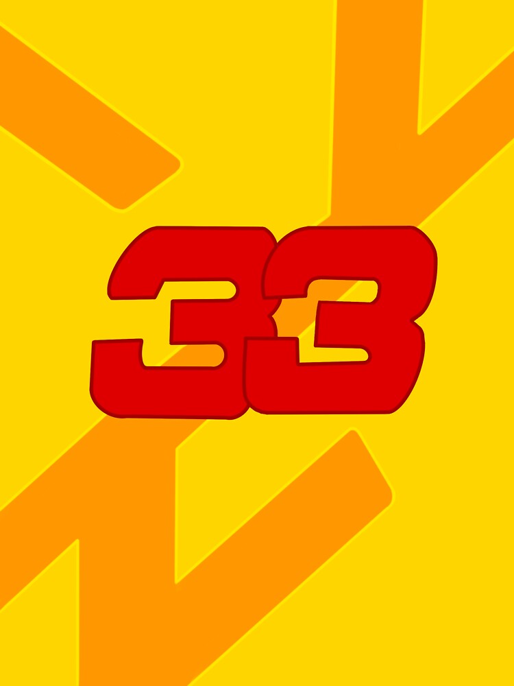 "Max Verstappen Number" Sticker for Sale by Shortyspeed | Redbubble