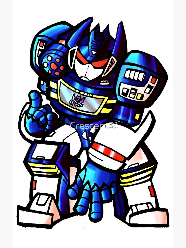 "Transformers Soundwave" Art Print by Crescent31 | Redbubble