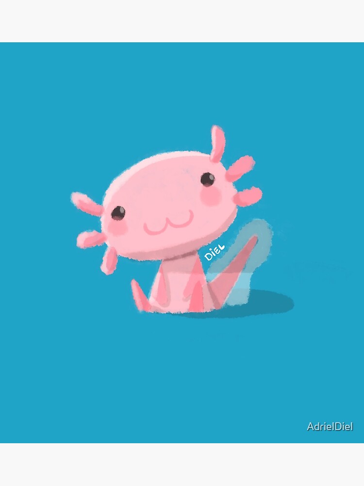 "Axo-axo-axolotl!" Poster for Sale by AdrielDiel | Redbubble