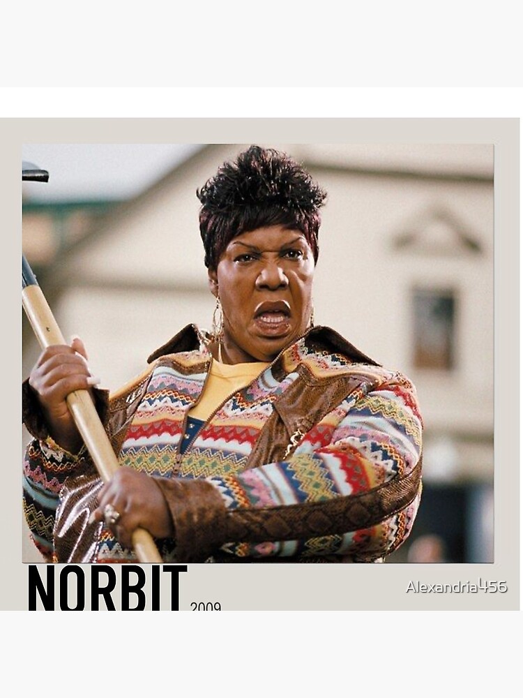 "Norbit Movie Sticker" Pin for Sale by Alexandria456 | Redbubble