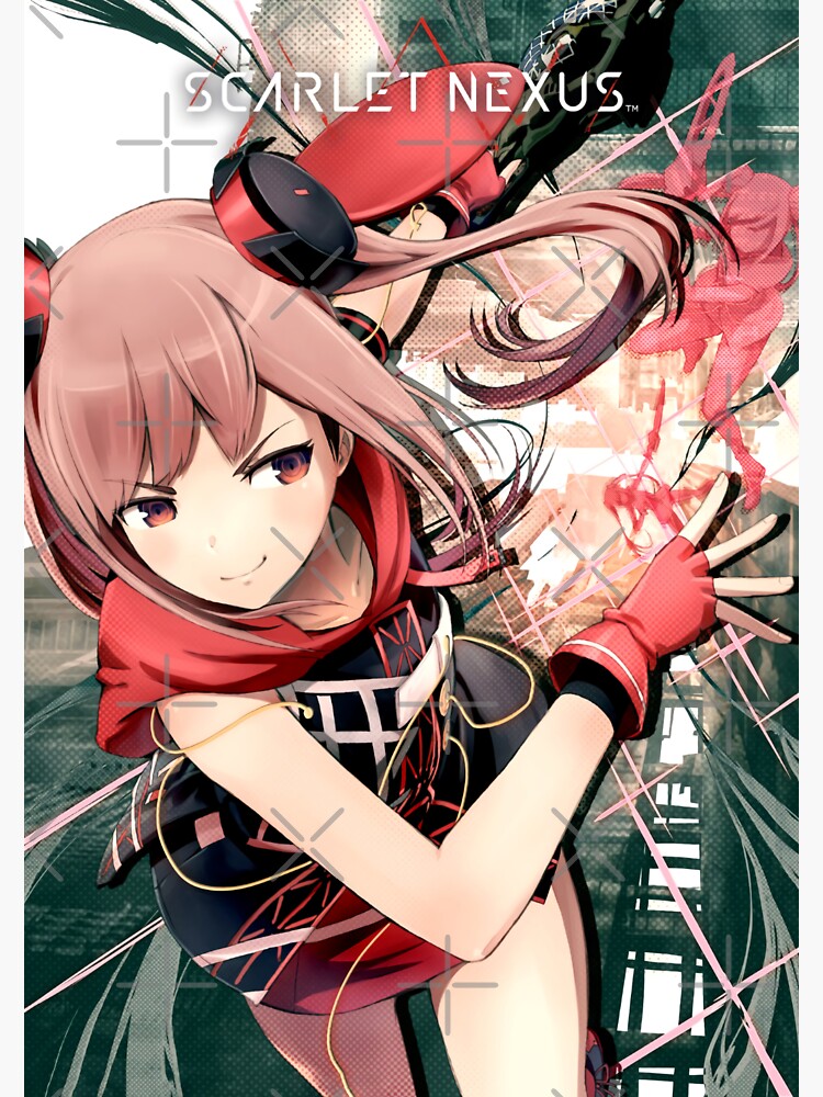 "Scarlet Nexus " Sticker for Sale by meaderrr | Redbubble