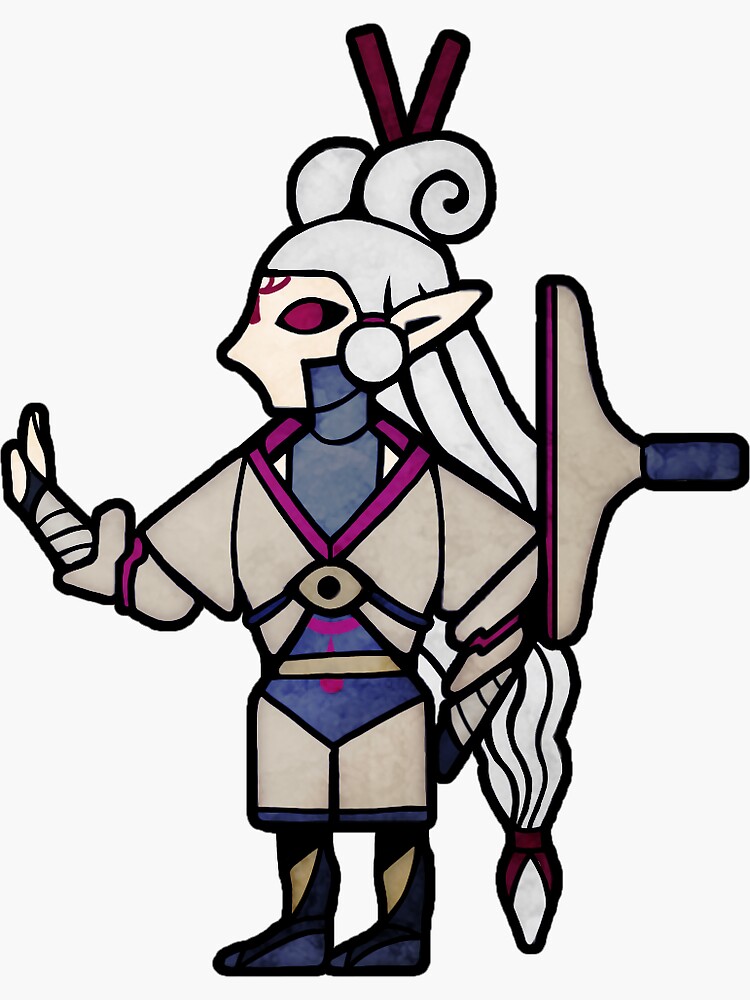 "Stained Glass Nart Weeb" Sticker for Sale by Catwithacrayon | Redbubble