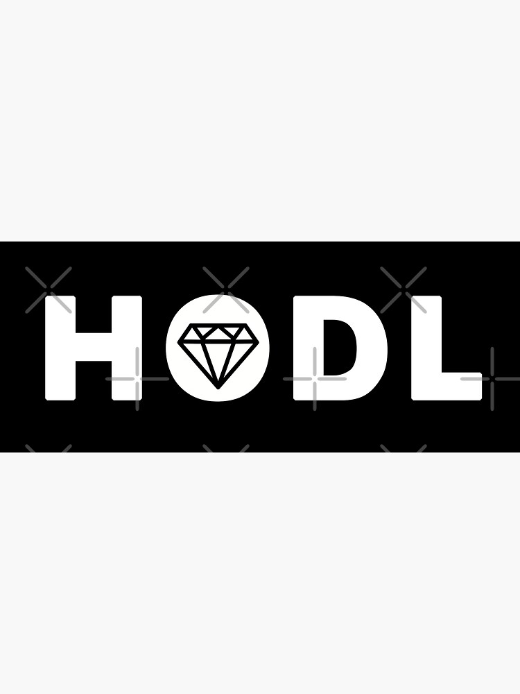 "HODL Bar Logo" Sticker by giovonni808 | Redbubble