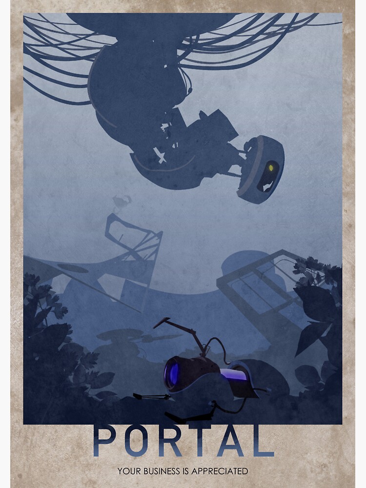 "Portal" Sticker for Sale by ryanripley | Redbubble