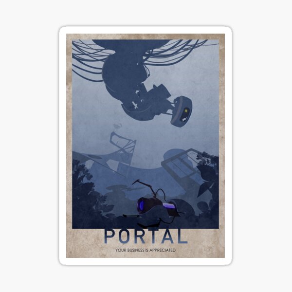 "Portal" Sticker for Sale by ryanripley | Redbubble