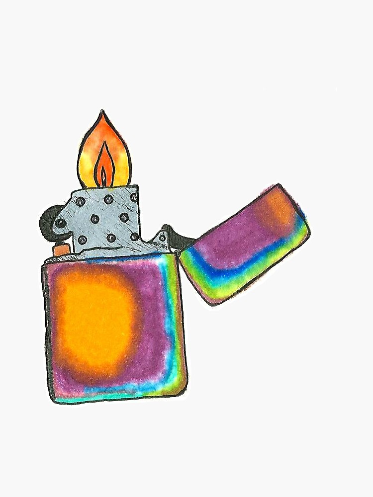 "Lighter" Sticker for Sale by wishforlondon | Redbubble