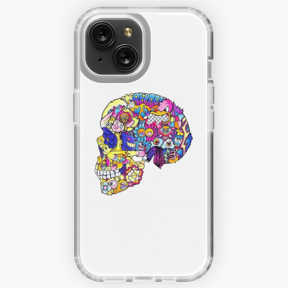 "Vexx Skull Doodle Art" Sticker for Sale by xyungchitto | Redbubble