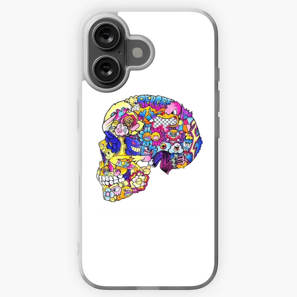 "Vexx Skull Doodle Art" Sticker for Sale by xyungchitto | Redbubble