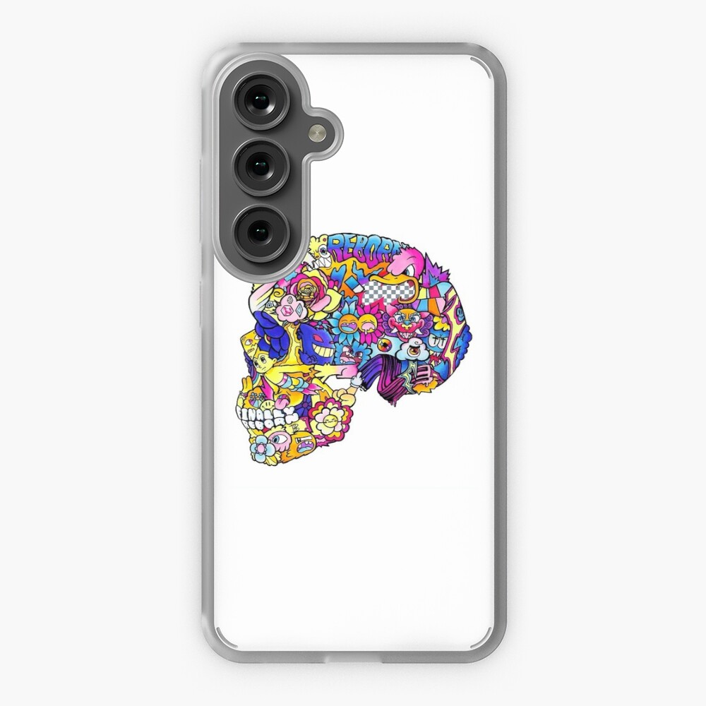 "Vexx Skull Doodle Art" Sticker for Sale by xyungchitto | Redbubble