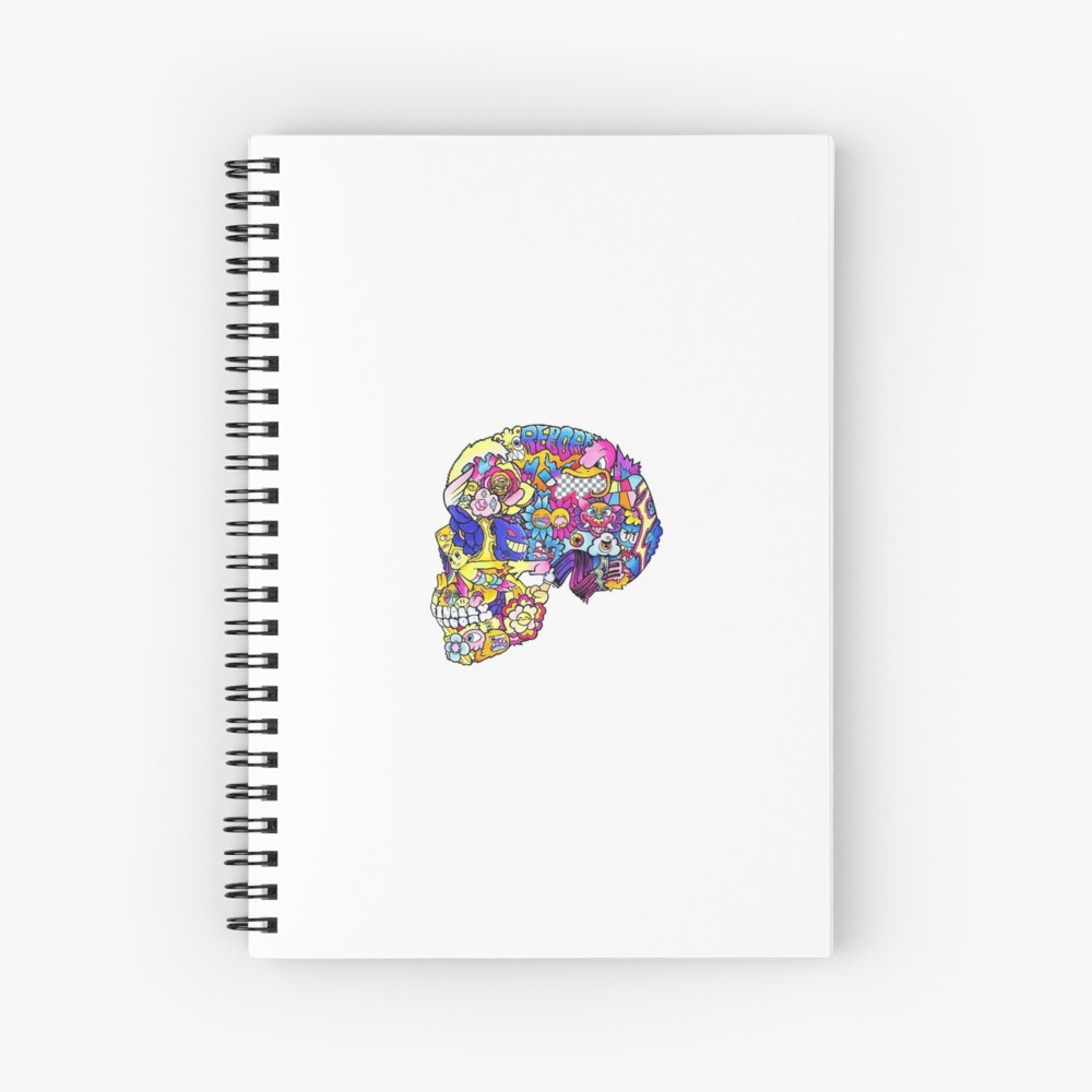 "Vexx Skull Doodle Art" Sticker for Sale by xyungchitto | Redbubble