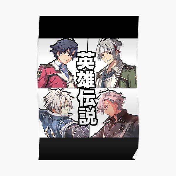 "Trails of Cold Steel Rean x Crow 2 " Poster by Vizcaino00 | Redbubble
