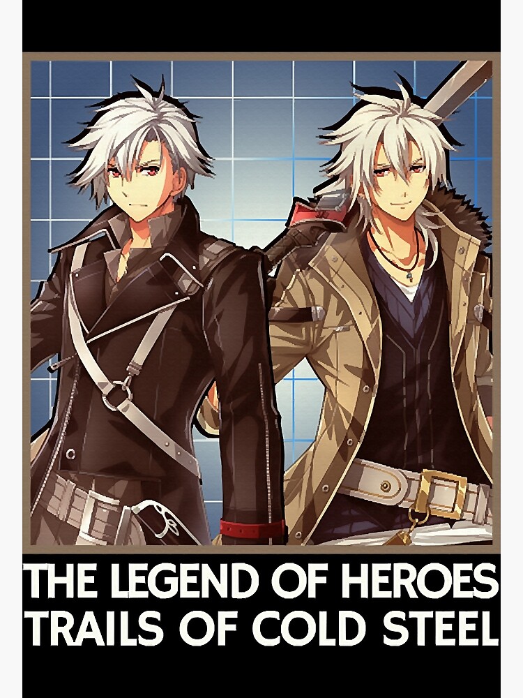 "Trails of Cold Steel Rean Crow " Poster by Vizcaino00 | Redbubble