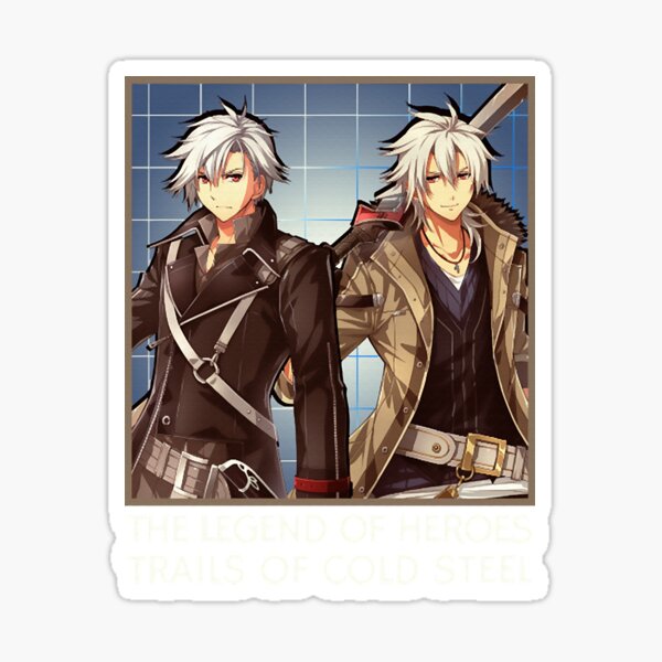 "Trails of Cold Steel Rean Crow " Sticker for Sale by Vizcaino00 ...