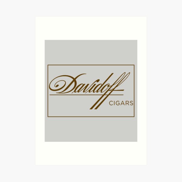 "davidoff Cigars logo" Art Print by Manuk1 | Redbubble