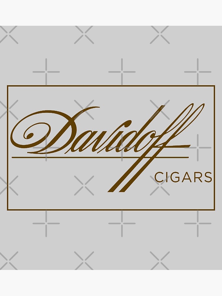 "davidoff Cigars logo" Poster for Sale by Manuk1 | Redbubble