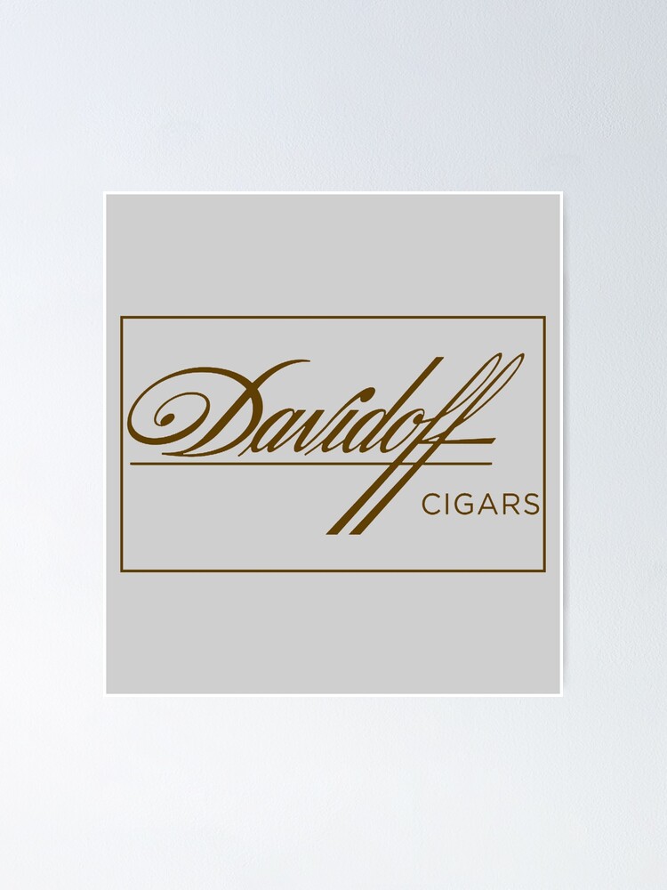 "davidoff Cigars logo" Poster for Sale by Manuk1 | Redbubble