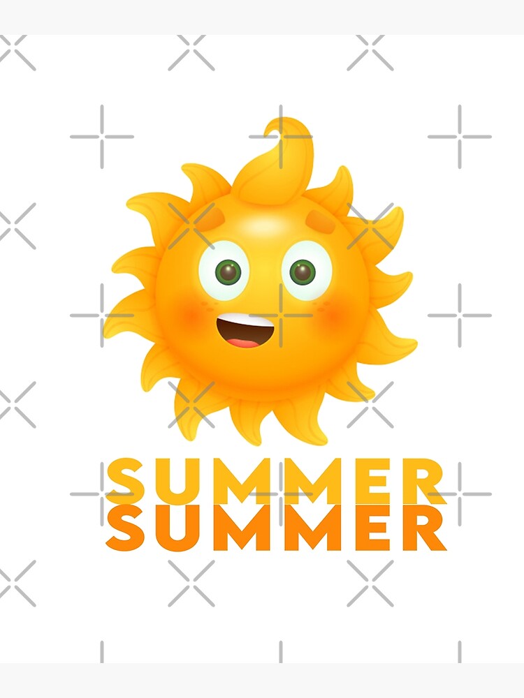 "Sun "SUMMER" summer is back" Poster by You4Shop | Redbubble