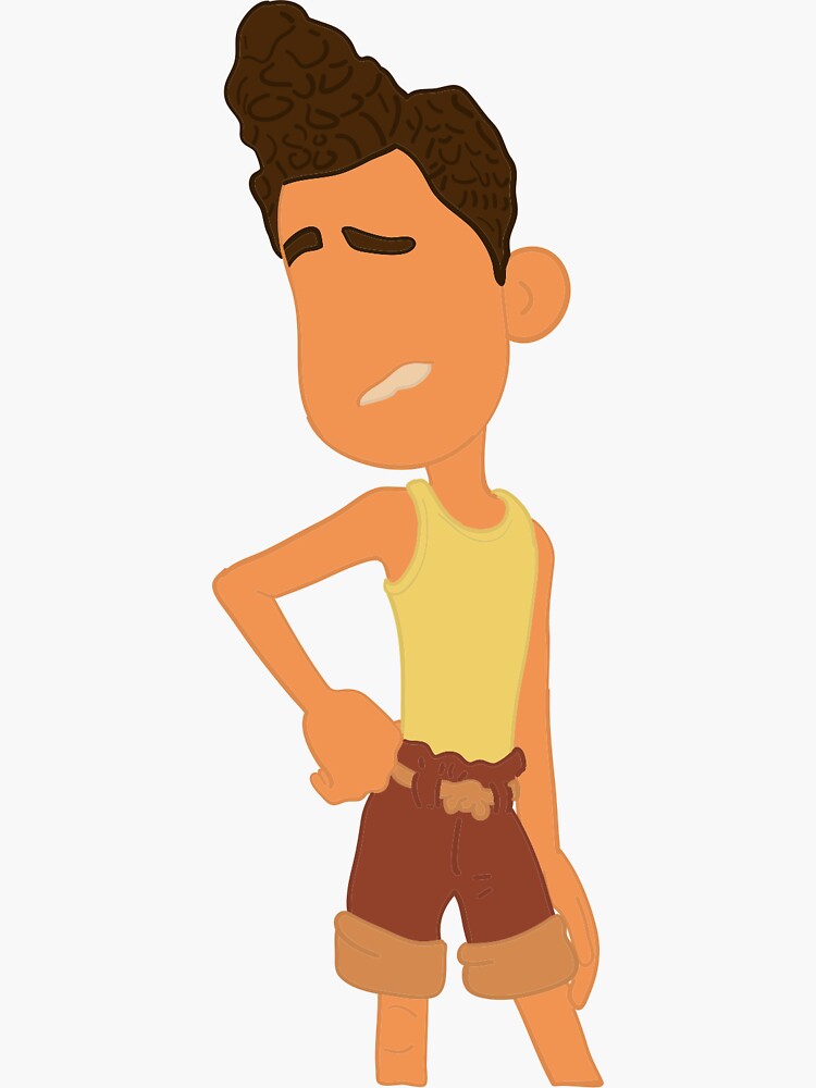 "Alberto Luca lip bite" Sticker for Sale by kylieadamsonn | Redbubble