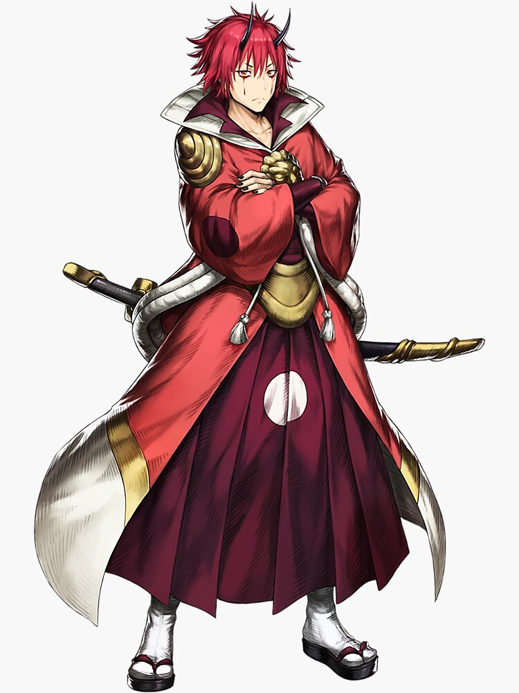 "Benimaru illustration" Sticker for Sale by elliotstro | Redbubble