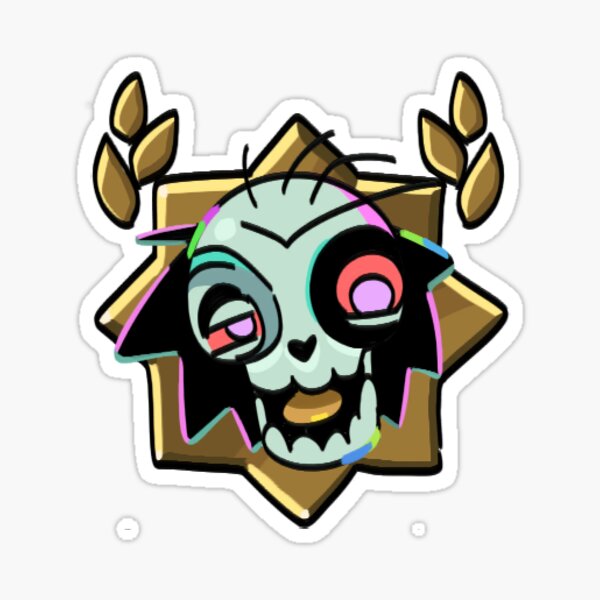Skelly Bond Forged Icon Sticker For Sale By Mushroomman225 Redbubble