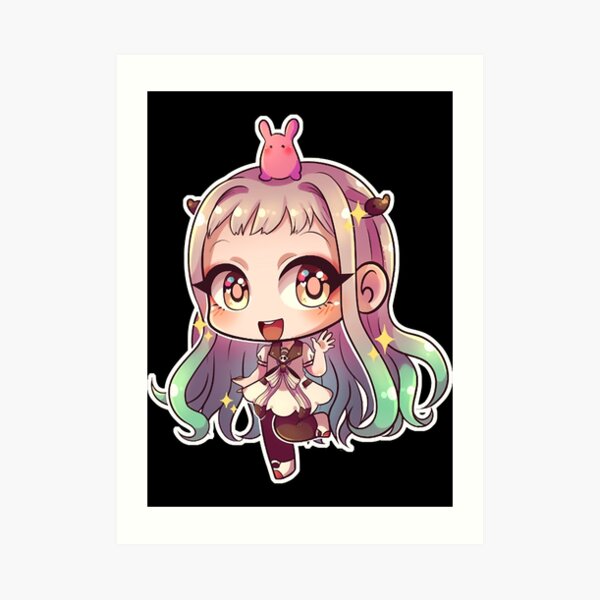 "Chibi Yashiro Nene and Mokke - Toilet Bound Hanako-kun " Art Print by ...