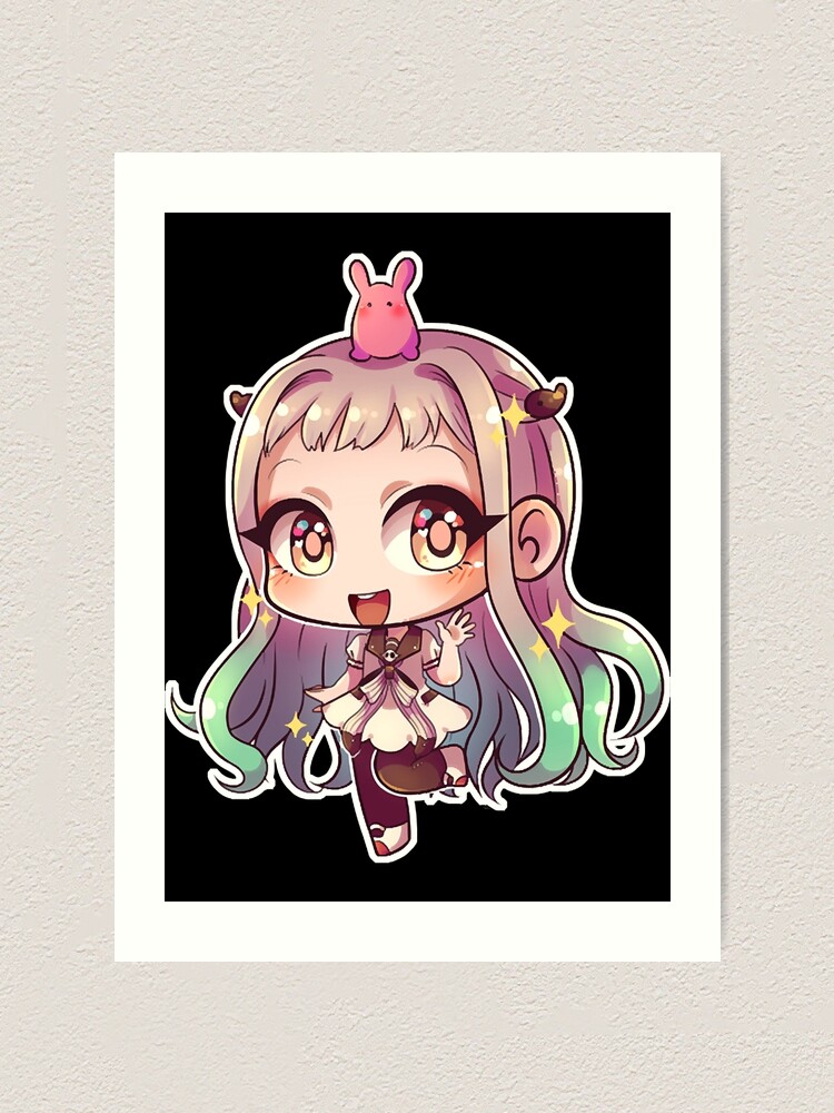 "Chibi Yashiro Nene and Mokke - Toilet Bound Hanako-kun " Art Print by ...