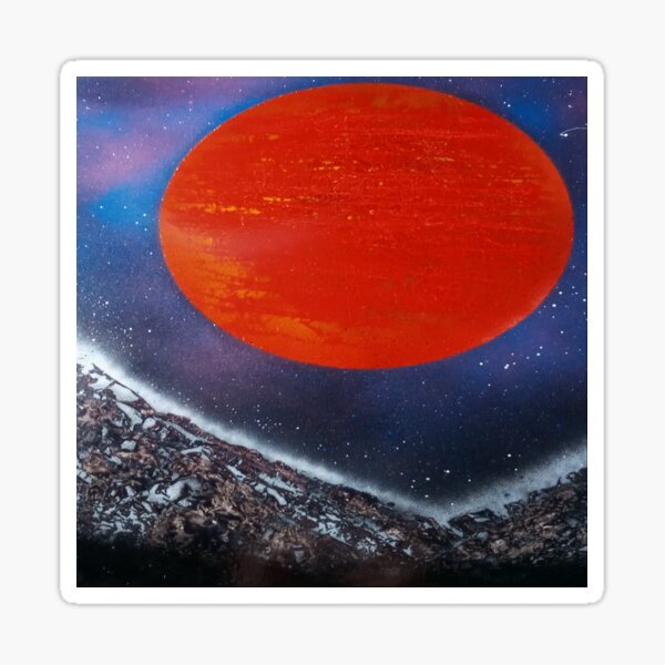 "Big Red" Sticker for Sale by Jazmine2012 | Redbubble