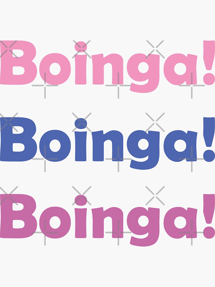"The Backyardigans: Boinga" Sticker by WildTrain444 | Redbubble