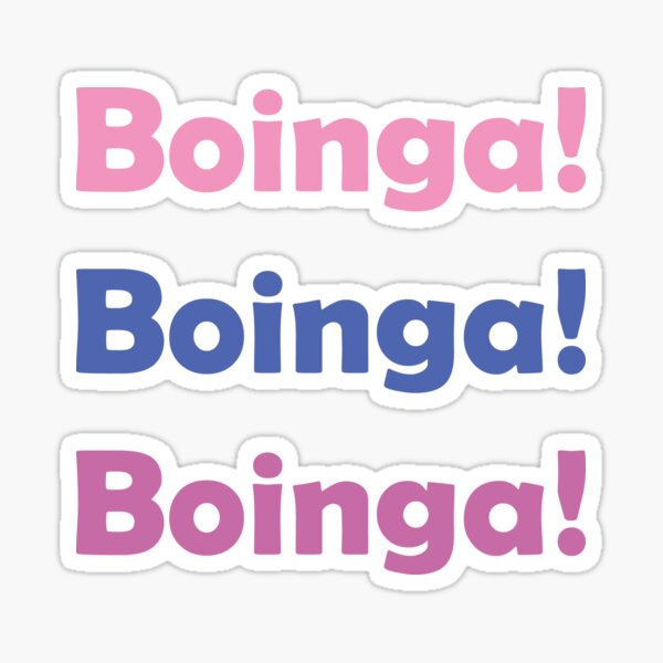 "The Backyardigans: Boinga" Sticker by WildTrain444 | Redbubble