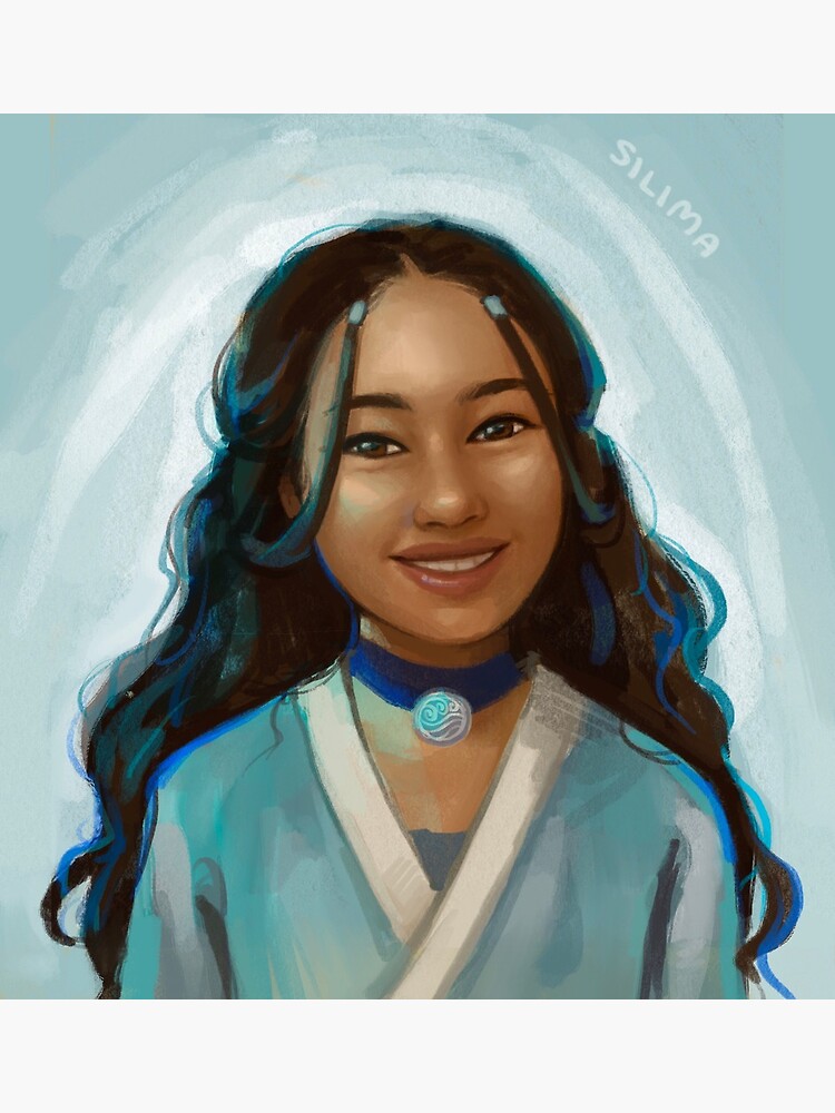 "Katara Portrait" Poster by silima-art | Redbubble