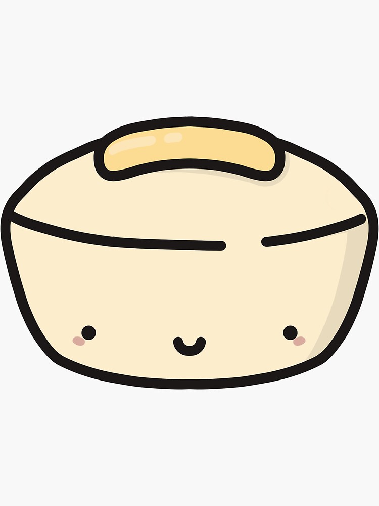 "Puto Icon: Filipino Dessert" Sticker for Sale by Jamila-Benito | Redbubble