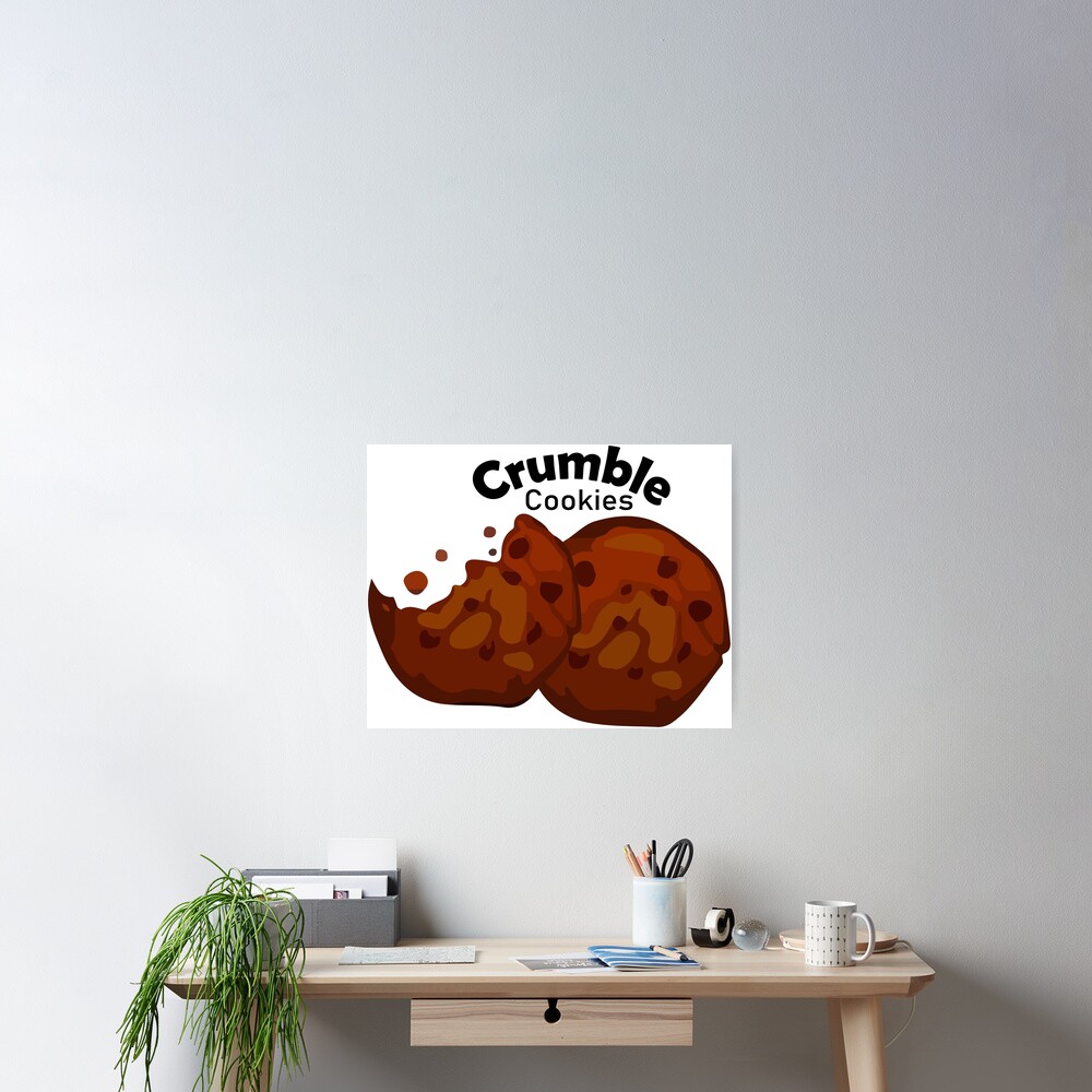 "crumbl cookies" Poster by sbrstore | Redbubble