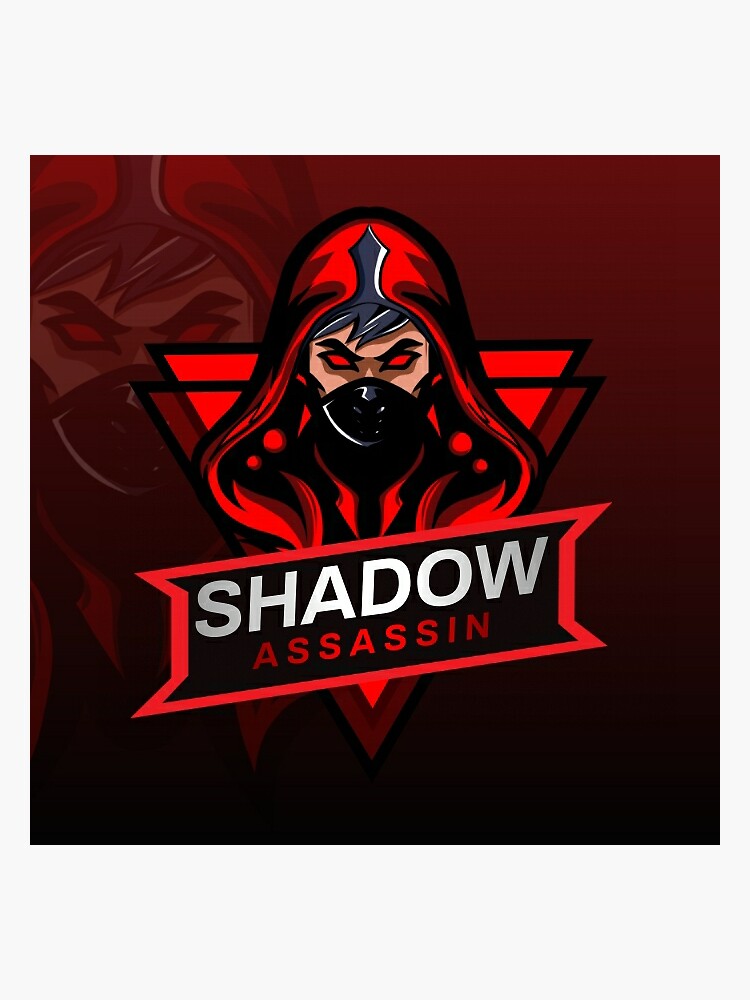 "Shadow Asian gaming logo" Sticker for Sale by Mk9065 | Redbubble