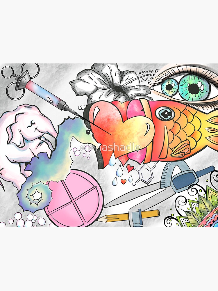 "MK ULTRA" Sticker by elenashadle | Redbubble