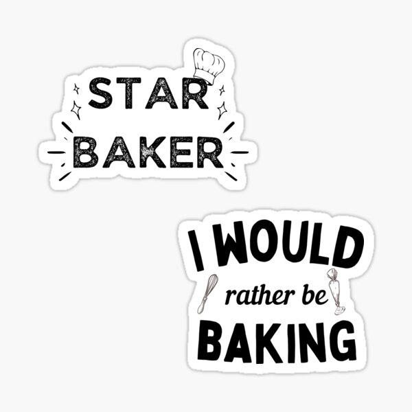 "Great British Bake Off Quotes " Sticker for Sale by Dynamic-Design ...