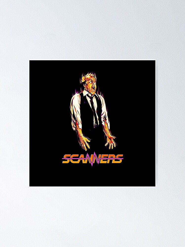 "Scanners" Poster by Black---Rainbow | Redbubble
