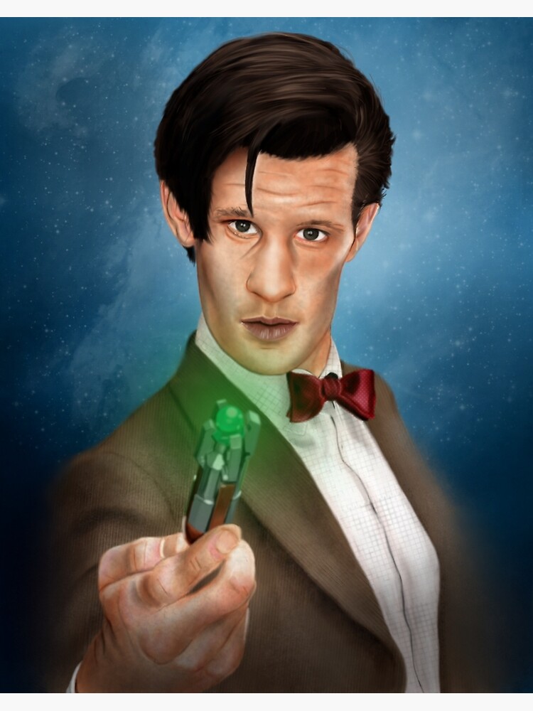 "11th Doctor" Poster for Sale by SanFernandez | Redbubble