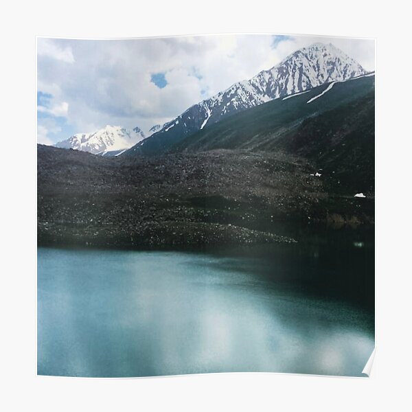 "Snow peaked mountains by greenery and riverside, Aesthetic exclusive ...