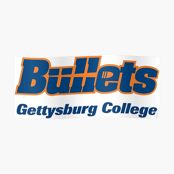 "Gettysburg College bullets" Poster for Sale by TonyStudioArt | Redbubble