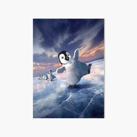 "Happy Feet" Art Board Print for Sale by migguellwilly | Redbubble