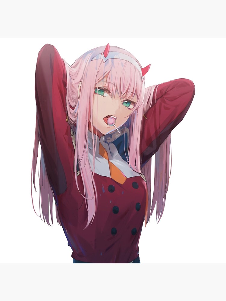 "Zero Two Waifu 2" Poster for Sale by famefemale | Redbubble