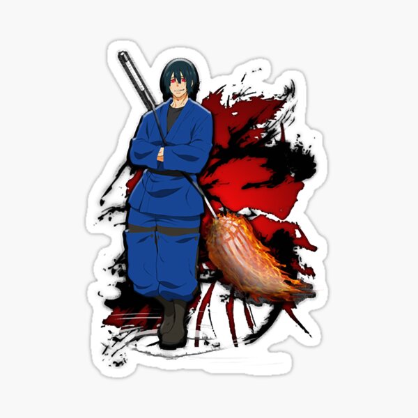 "Fire Force - Shinmon Benimaru " Sticker for Sale by JanaiyahYaws ...