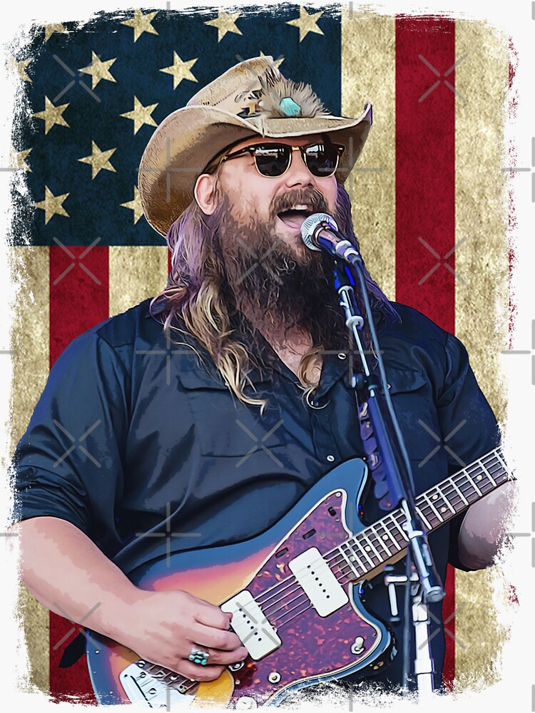 "Vintage American Chris Flag Stapleton Legend" Sticker for Sale by ...