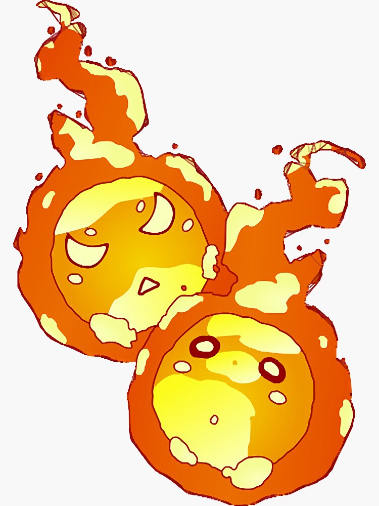 Pegatina «Sputter y Flare Fire Force» de JanaiyahYaws | Redbubble