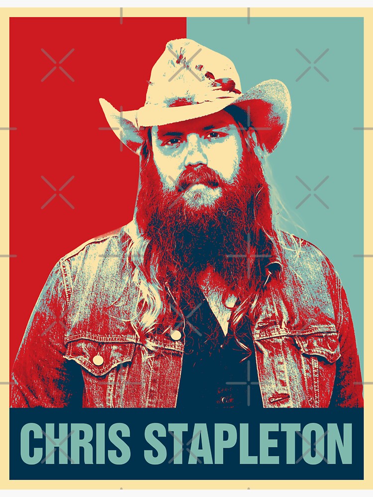 "Retro Hope Style Chris Love Stapleton" Sticker for Sale by ...